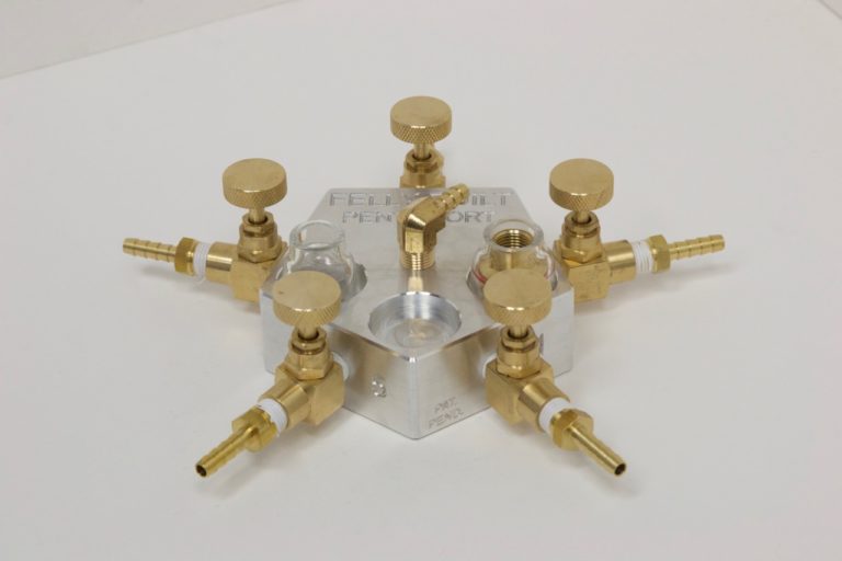 Penta Port Purge Block | FellyBuilt